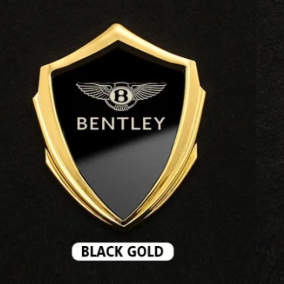 Harley-Davidson | Accessories | New Heavy Metal Black Gold Emblem ...